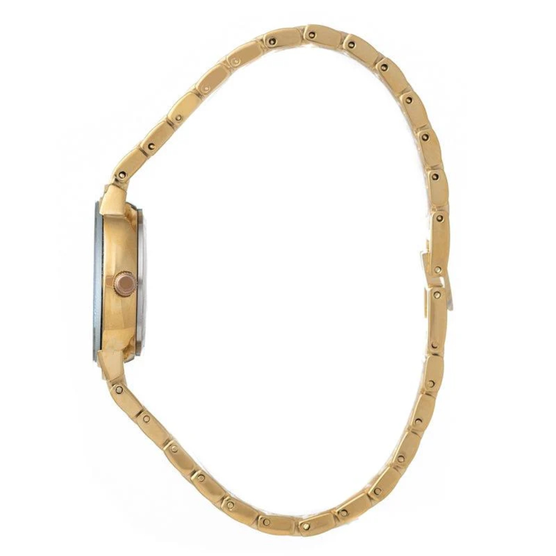 Hallmark Ladies Gold White Dial - Miles Jewellers